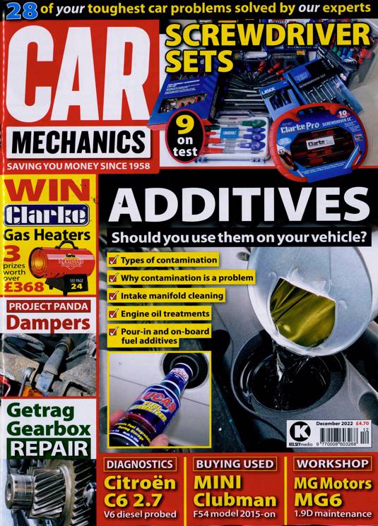 Car Mechanics Magazine Subscription | Buy at Newsstand.co.uk | General Car