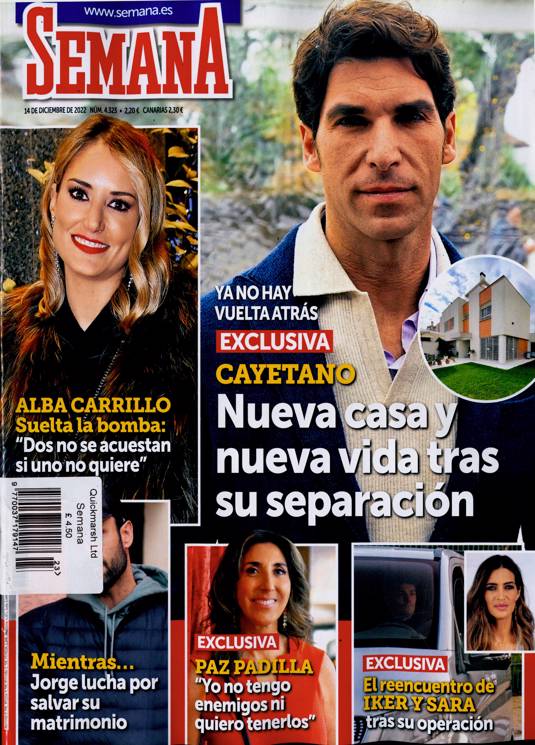 Semana Magazine Subscription | Buy at Newsstand.co.uk | Spanish