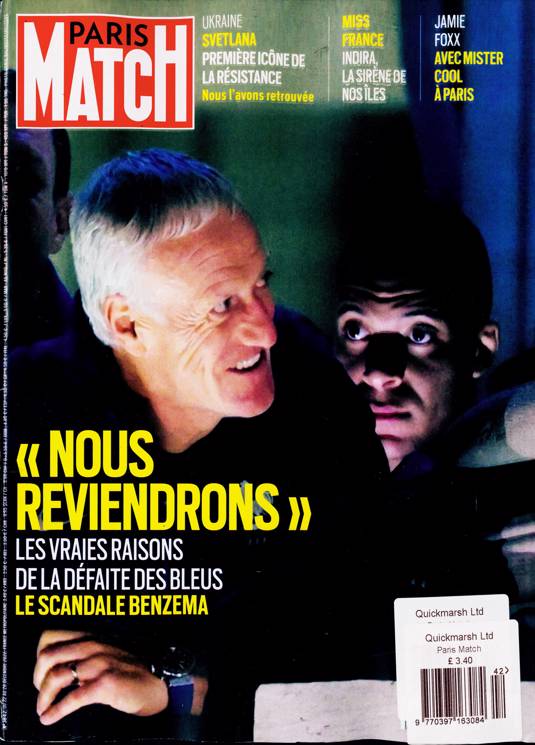 Paris Match Magazine Subscription | Buy at Newsstand.co.uk | French