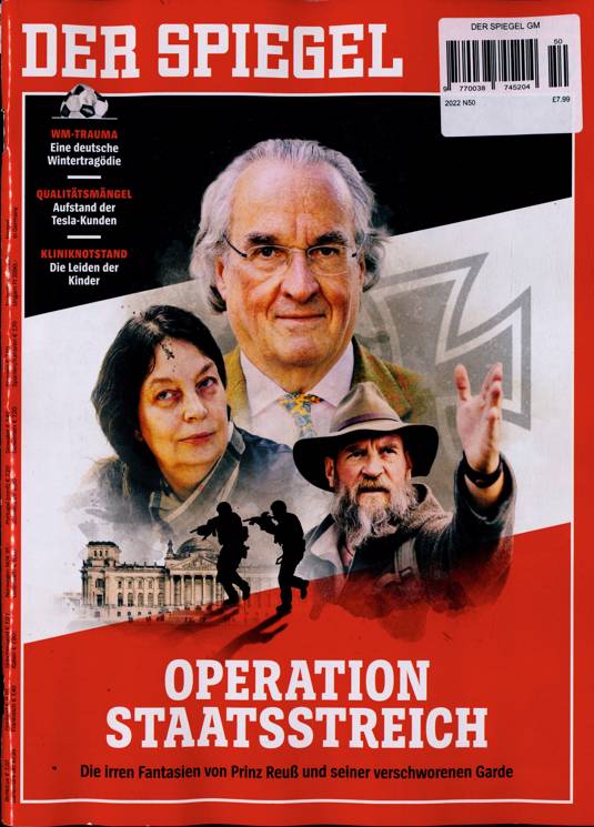 Der Spiegel Magazine Subscription | Buy at Newsstand.co.uk | German