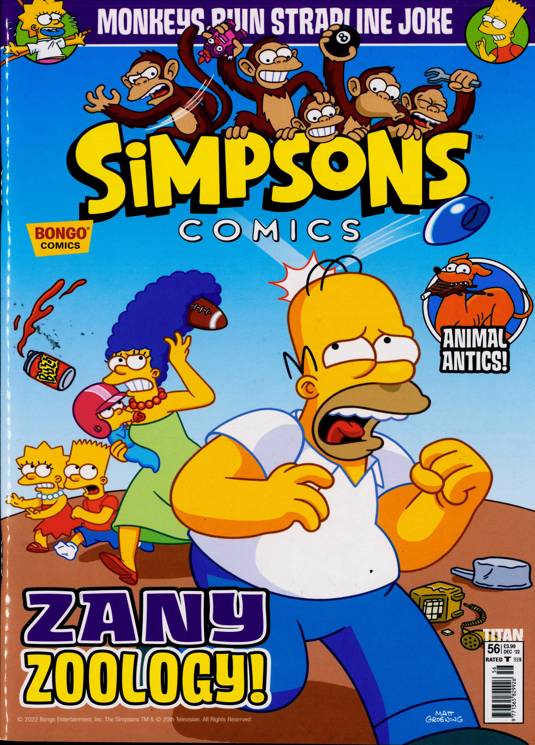 Simpsons The Comic Magazine Subscription | Buy at Newsstand.co.uk | Comics