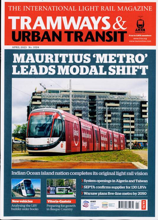 Tramways And Urban Transit Magazine Subscription | Buy at Newsstand.co ...