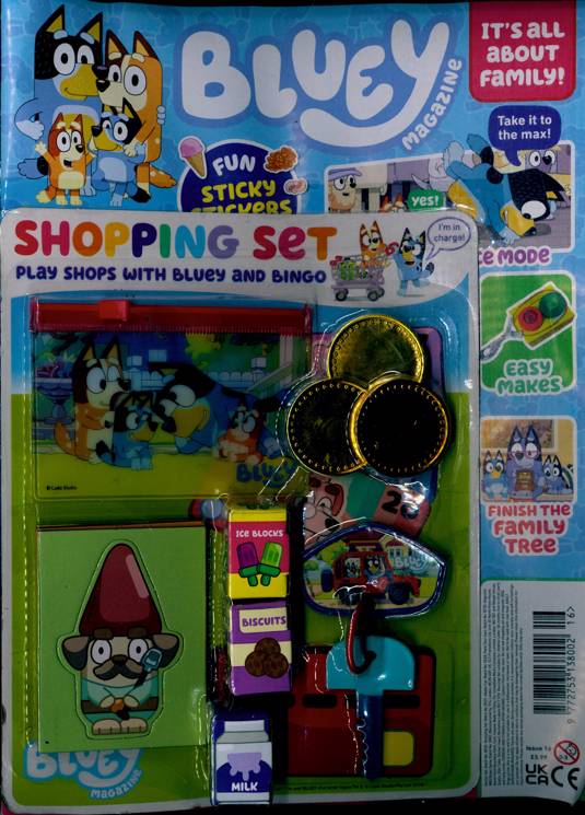 Bluey Magazine Subscription | Buy at Newsstand.co.uk | Pre School