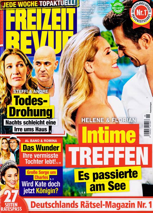 Freizeit Revue Magazine Subscription | Buy at Newsstand.co.uk | German
