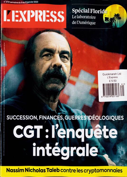 L Express Magazine Subscription | Buy at Newsstand.co.uk | French