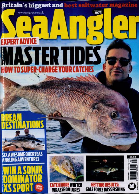 Sea Angler Magazine Subscription | Buy at Newsstand.co.uk | Sea Fishing