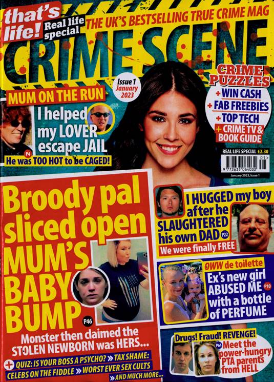 Thats Life Crime Scene Magazine Subscription | Buy at Newsstand.co.uk ...