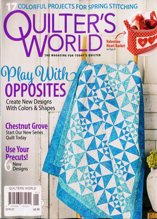 Quilters World Magazine Subscription | Buy at Newsstand.co.uk | Quilting