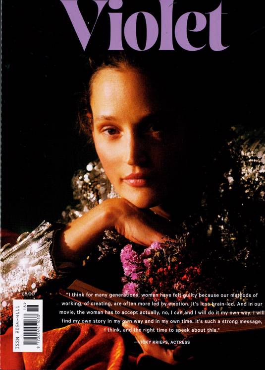 Violet Magazine Subscription | Buy at Newsstand.co.uk | Glossy Fashion