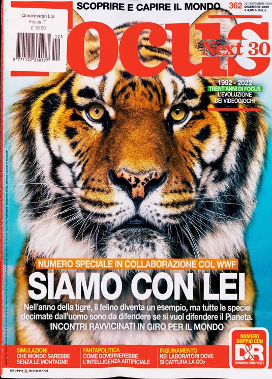 Focus (Italian) Magazine Subscription | Buy at Newsstand.co.uk | Italian