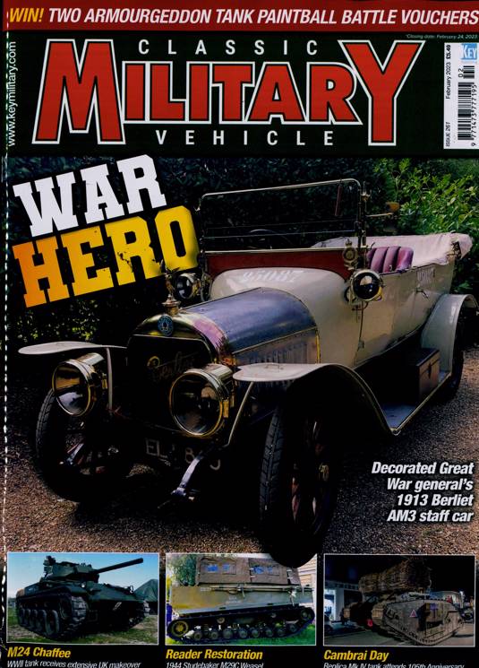 Classic Military Vehicle Magazine Subscription | Buy at Newsstand.co.uk | Classic Car/Bike