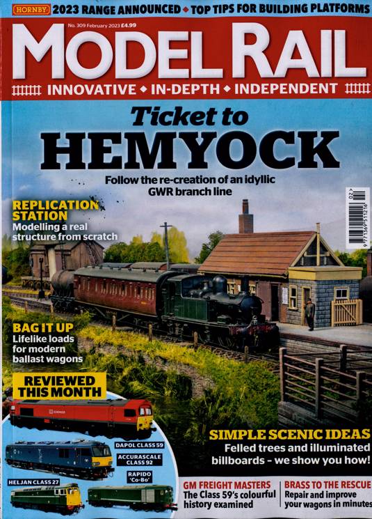 Model Rail Magazine Subscription | Buy at Newsstand.co.uk | Modelling