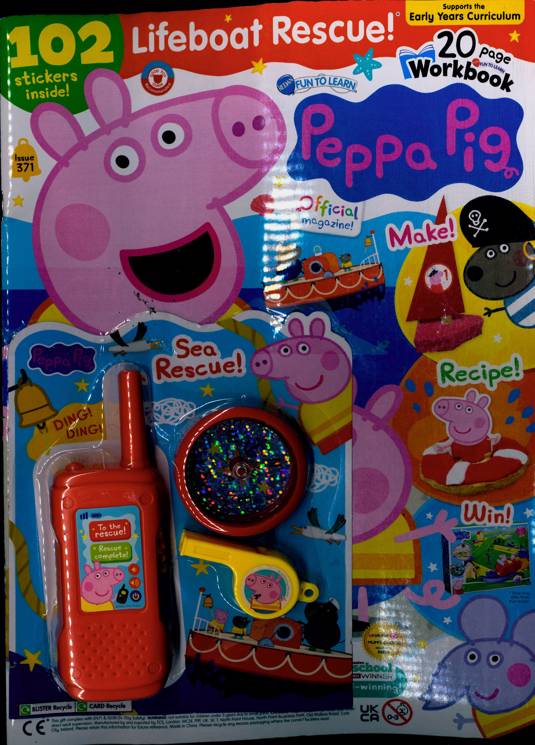 Peppa Pig Magazine Subscription | Buy at Newsstand.co.uk | Pre School