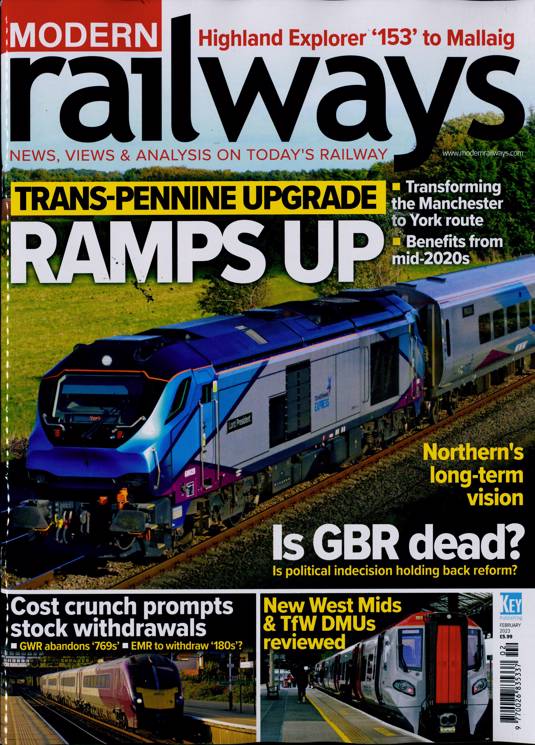 Modern Railways Magazine Subscription | Buy at Newsstand.co.uk | Railways
