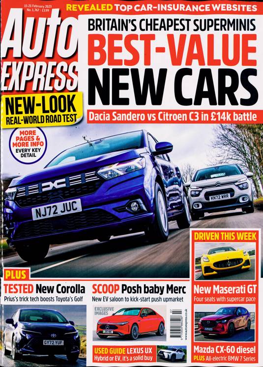 Auto Express Magazine Subscription | Buy at Newsstand.co.uk | General Car