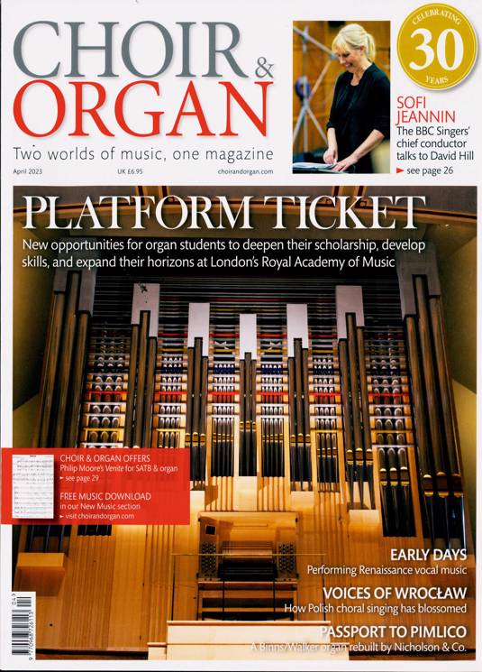 Choir & Organ Magazine Subscription | Buy at Newsstand.co.uk | Other
