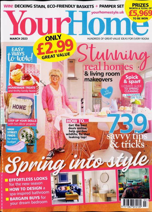 Your Home Magazine Subscription | Buy at Newsstand.co.uk | Home Interiors