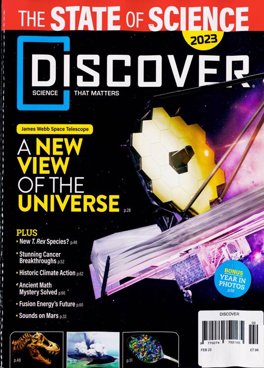 Discover Magazine Subscription | Buy at Newsstand.co.uk | Science
