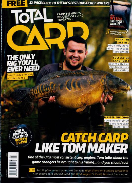 Total Carp Magazine Subscription | Buy at Newsstand.co.uk | Coarse Fishing