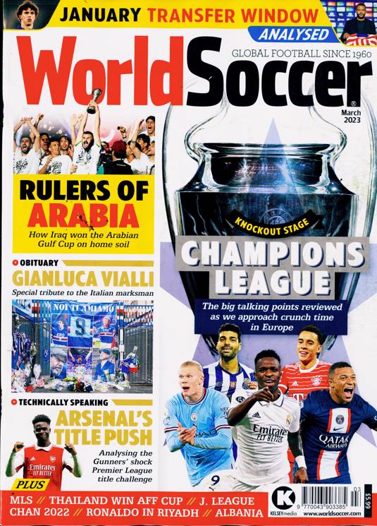 World Soccer Magazine Subscription | Buy at Newsstand.co.uk | Football