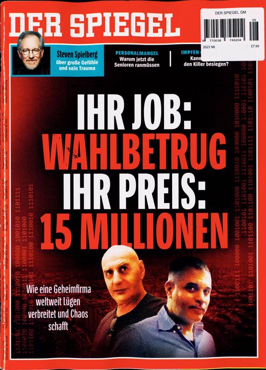 Der Spiegel Magazine Subscription | Buy at Newsstand.co.uk | German