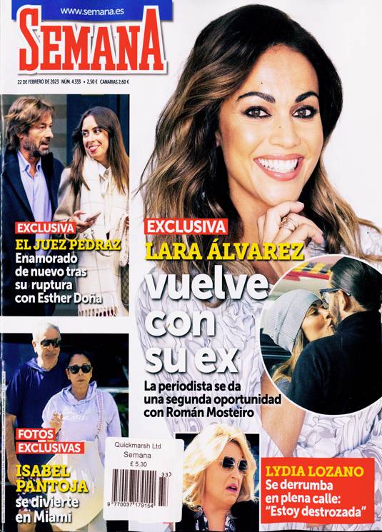 Semana Magazine Subscription | Buy at Newsstand.co.uk | Spanish