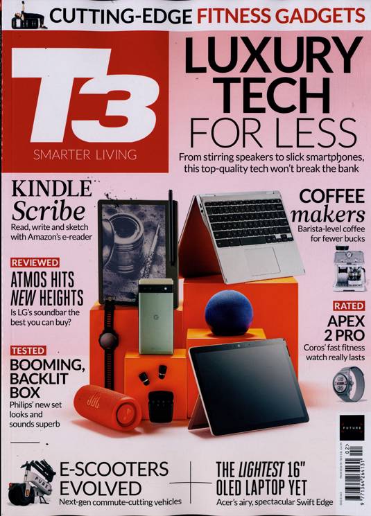 T3 Magazine Subscription | Buy at Newsstand.co.uk | Tech & Gadget