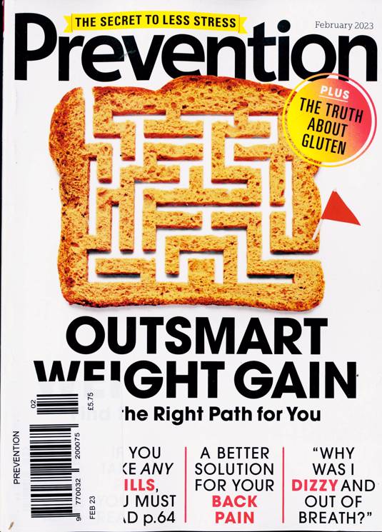 Prevention Magazine Subscription | Buy at Newsstand.co.uk | General Women's