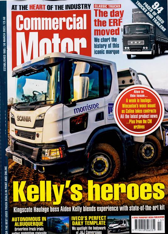 Commercial Motor Magazine Subscription | Buy at Newsstand.co.uk | Trucking