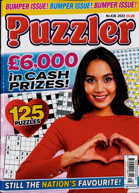 Puzzler Magazine Subscription | Buy at Newsstand.co.uk | Other & Mixed ...