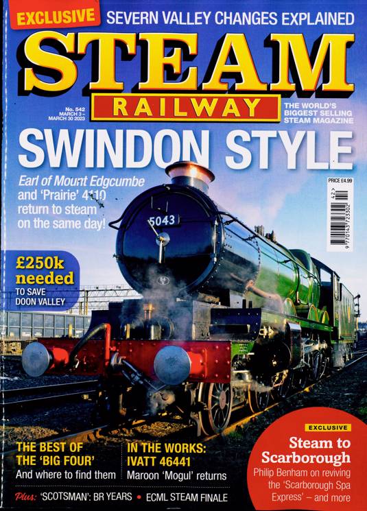 Steam Railway Magazine Subscription | Buy at Newsstand.co.uk | Railways