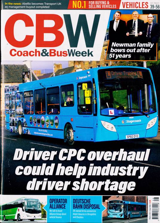 Coach And Bus Week Magazine Subscription | Buy at Newsstand.co.uk ...