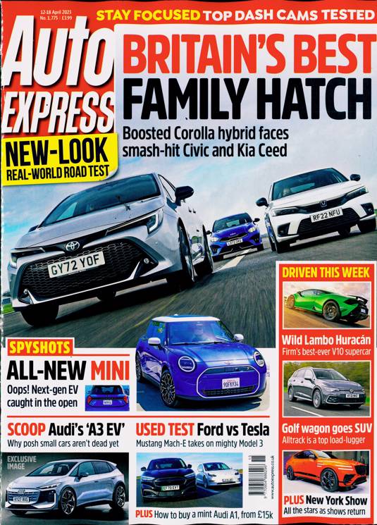 Auto Express Magazine Subscription | Buy at Newsstand.co.uk | General Car