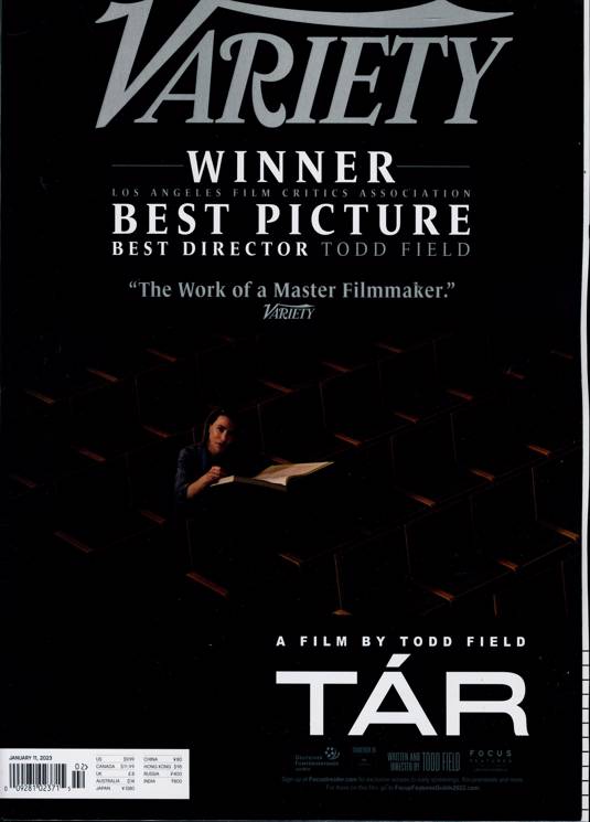 Variety Magazine Subscription | Buy at Newsstand.co.uk | Media