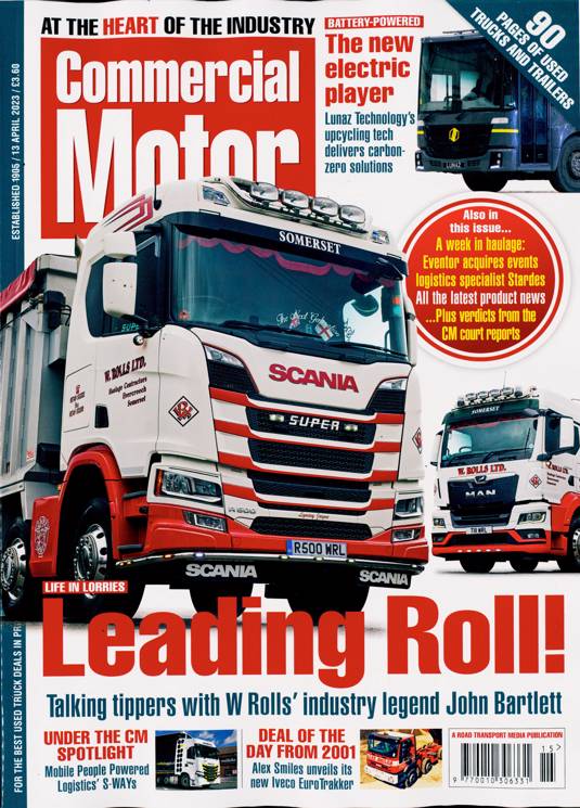 Commercial Motor Magazine Subscription | Buy at Newsstand.co.uk | Trucking