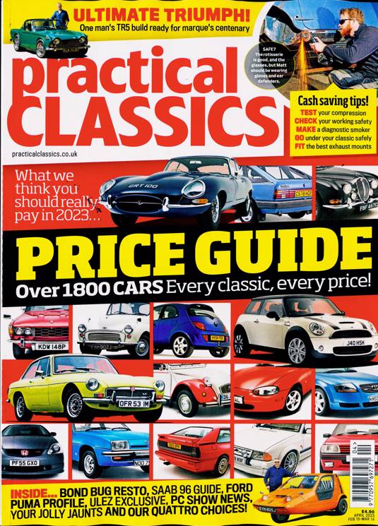 Practical Classics Magazine Subscription | Buy at Newsstand.co.uk ...