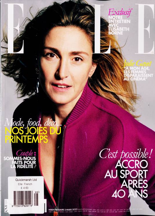 Elle French Weekly Magazine Subscription | Buy at Newsstand.co.uk | French
