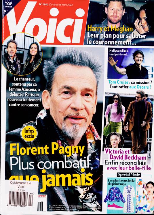 Voici French Magazine Subscription | Buy at Newsstand.co.uk | French