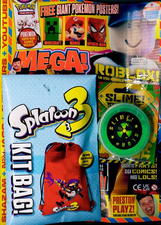 Mega Magazine Subscription | Buy at Newsstand.co.uk | Primary Boys