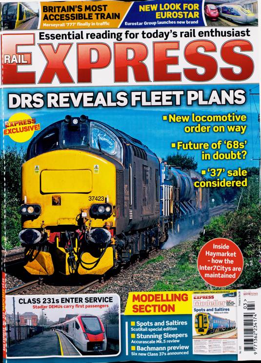 Rail Express Magazine Subscription | Buy at Newsstand.co.uk | Railways