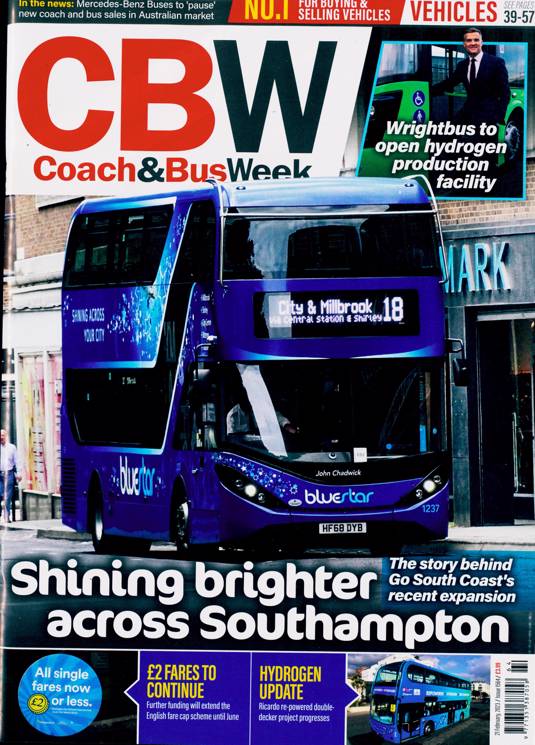 Coach And Bus Week Magazine Subscription | Buy at Newsstand.co.uk ...