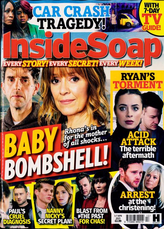 Inside Soap Magazine Subscription | Buy at Newsstand.co.uk | Television