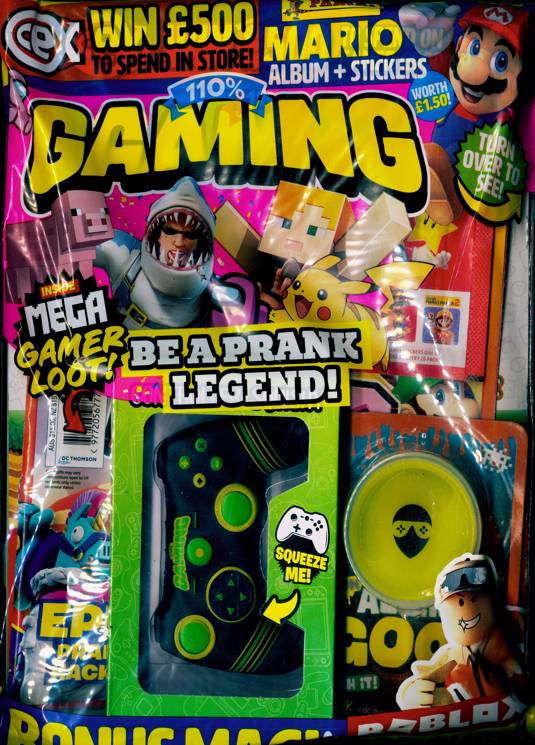 110% Gaming Magazine Subscription | Buy at Newsstand.co.uk | Primary Boys