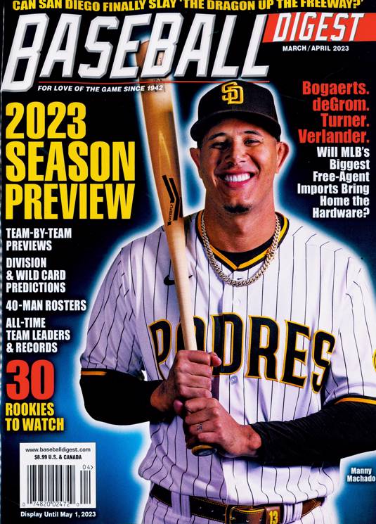Baseball Digest Magazine Subscription | Buy at Newsstand.co.uk | US ...