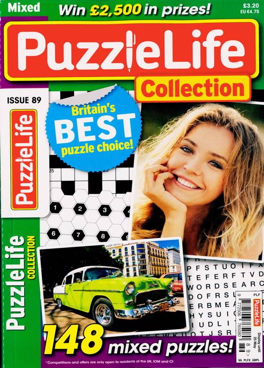 Puzzlelife Collection Magazine Subscription | Buy at Newsstand.co.uk ...