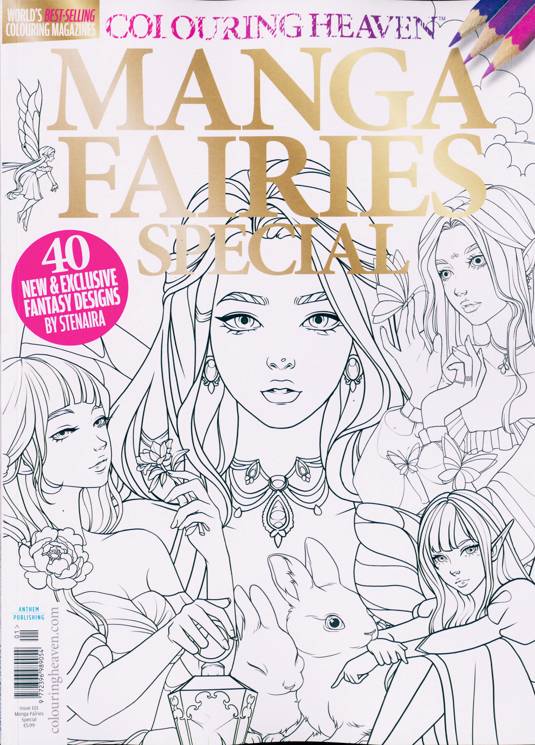 Colouring Heaven Magazine Subscription | Buy at Newsstand.co.uk | Colouring