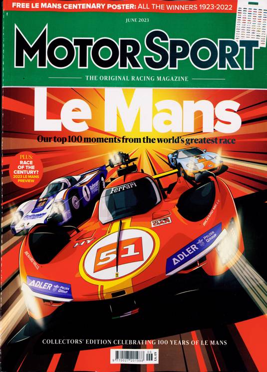 Motor Sport Magazine Subscription | Buy at Newsstand.co.uk | Motorsports