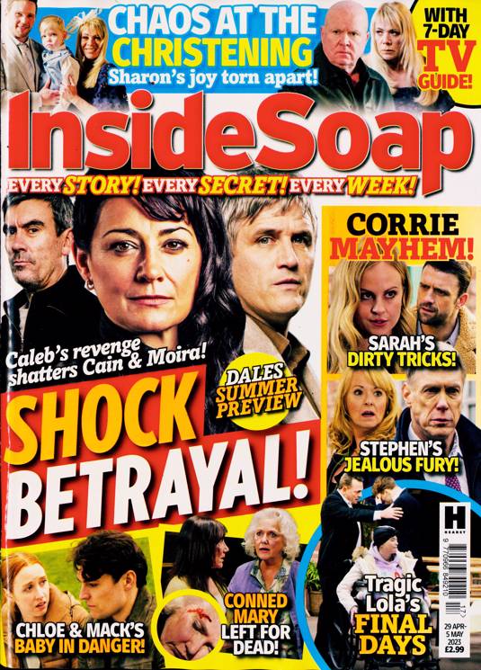 Inside Soap Magazine Subscription | Buy at Newsstand.co.uk | Television