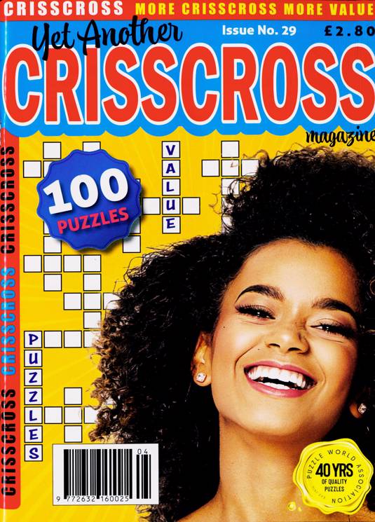 Yet Another Criss Cross Mag Magazine Subscription | Buy at Newsstand.co ...