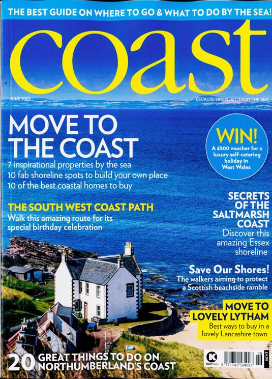 Coast Magazine Subscription | Buy at Newsstand.co.uk | Countryside